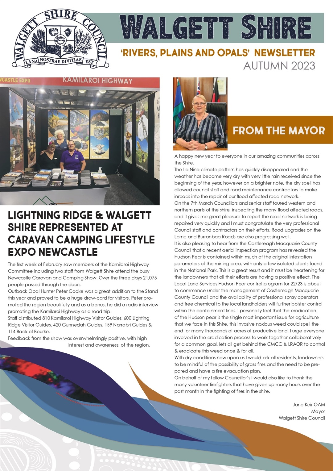 Quarterly Newsletter - Walgett Shire Council - Walgett Shire Council Quarterly Newsletter - Walgett Shire Council - Walgett Shire Council